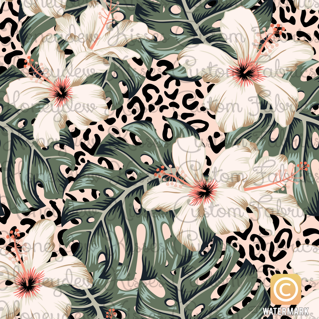 Leopard Love - Leaves – Honeydew Kisses Patterns